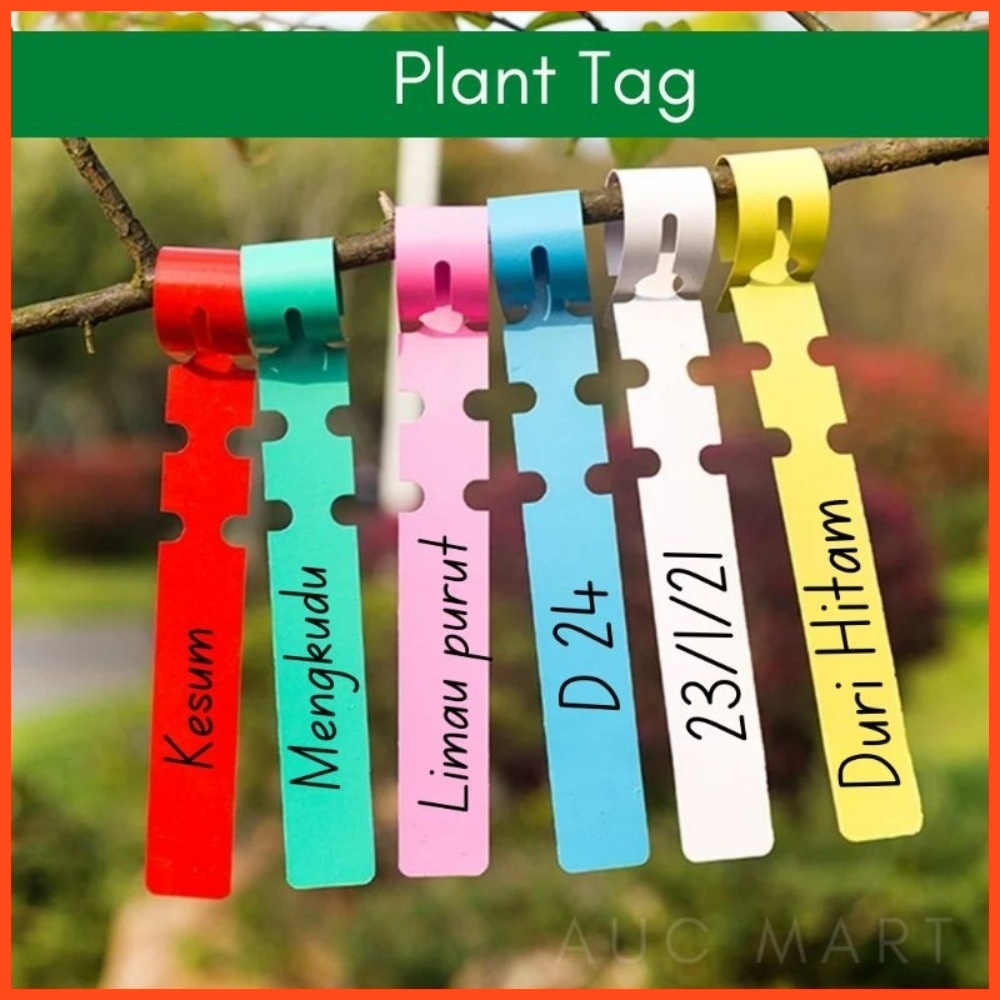 Plant Tag / Penanda Pokok / Gardening Label / Garden Hanging Tagging ...