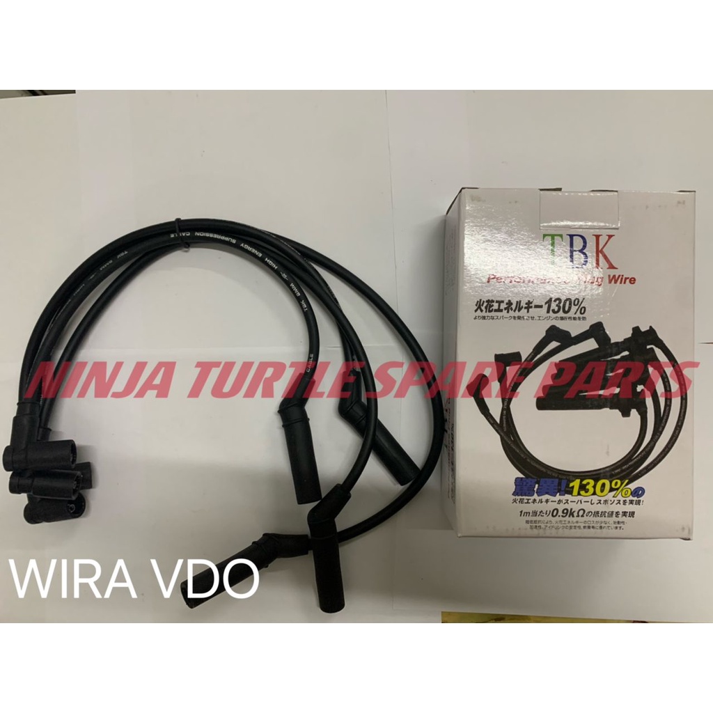 PROTON WIRA 1.3 1.5 VDO INJ PLUG CABLE 8MM | Shopee Malaysia