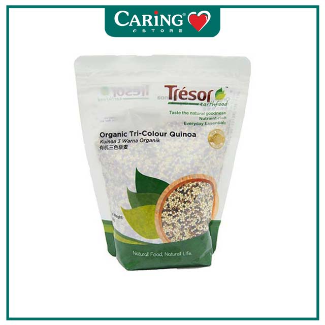TRESOR EARTHFOOD ORGANIC TRI-COLOUR QUINOA 500G | Shopee Malaysia