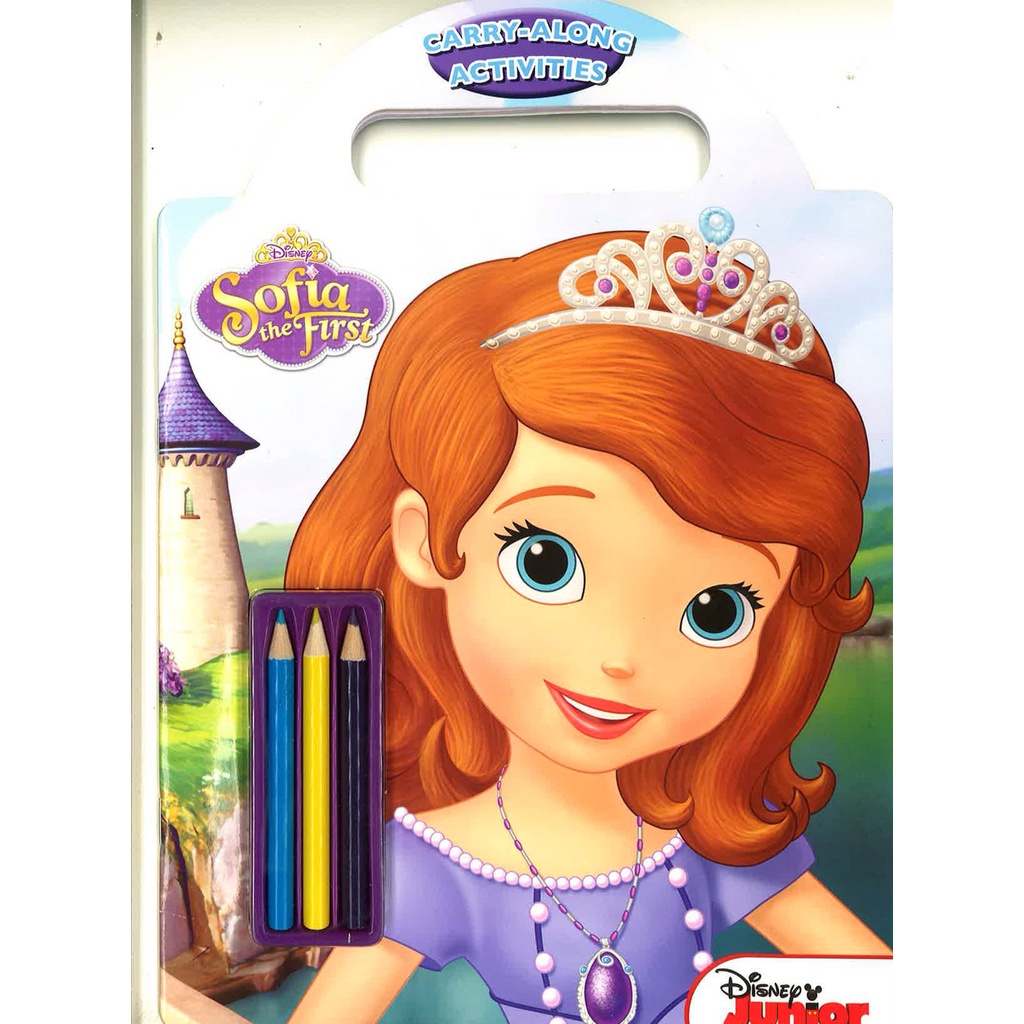 Disney Sofia The First Carry-Along Activities | Buku Kanak-kanak ...