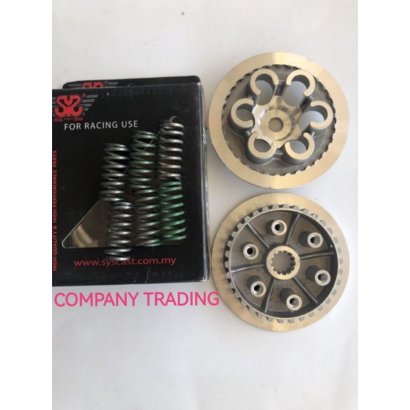 SYS HYPER RACING CLUTCH WITH 6 SPRING - YAMAHA LC135 (5YP) | Shopee ...