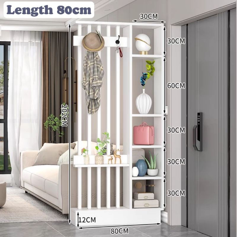 Partition Cabinet Divider Wall Display Rack Bookshelf Living Room ...
