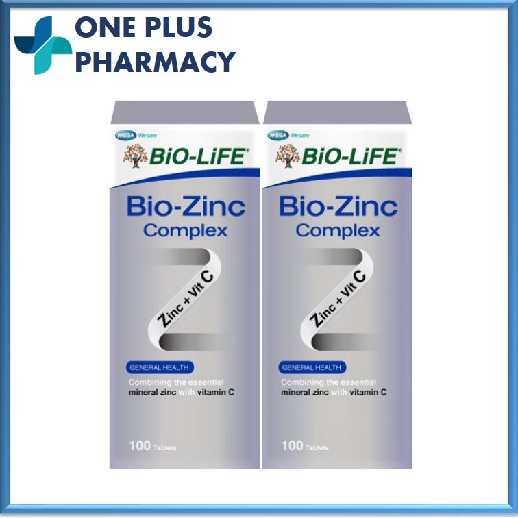 Bio-Life Bio-Zinc Complex 100's / 2x100's [EXP 09/2026] | Shopee Malaysia