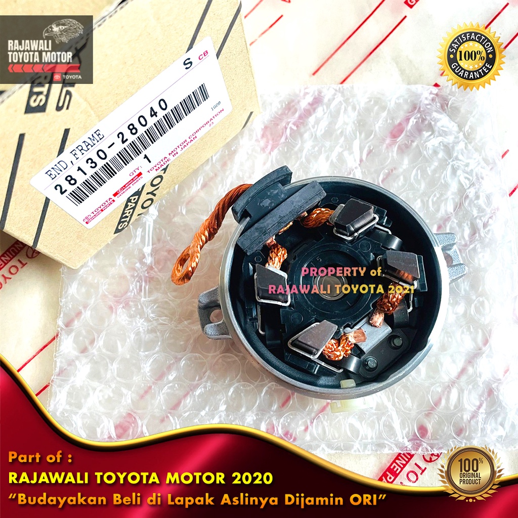 Alphard Vellfire, Camry, Harrier Starter Dynamo Brush 2003-2012 Carbon ...