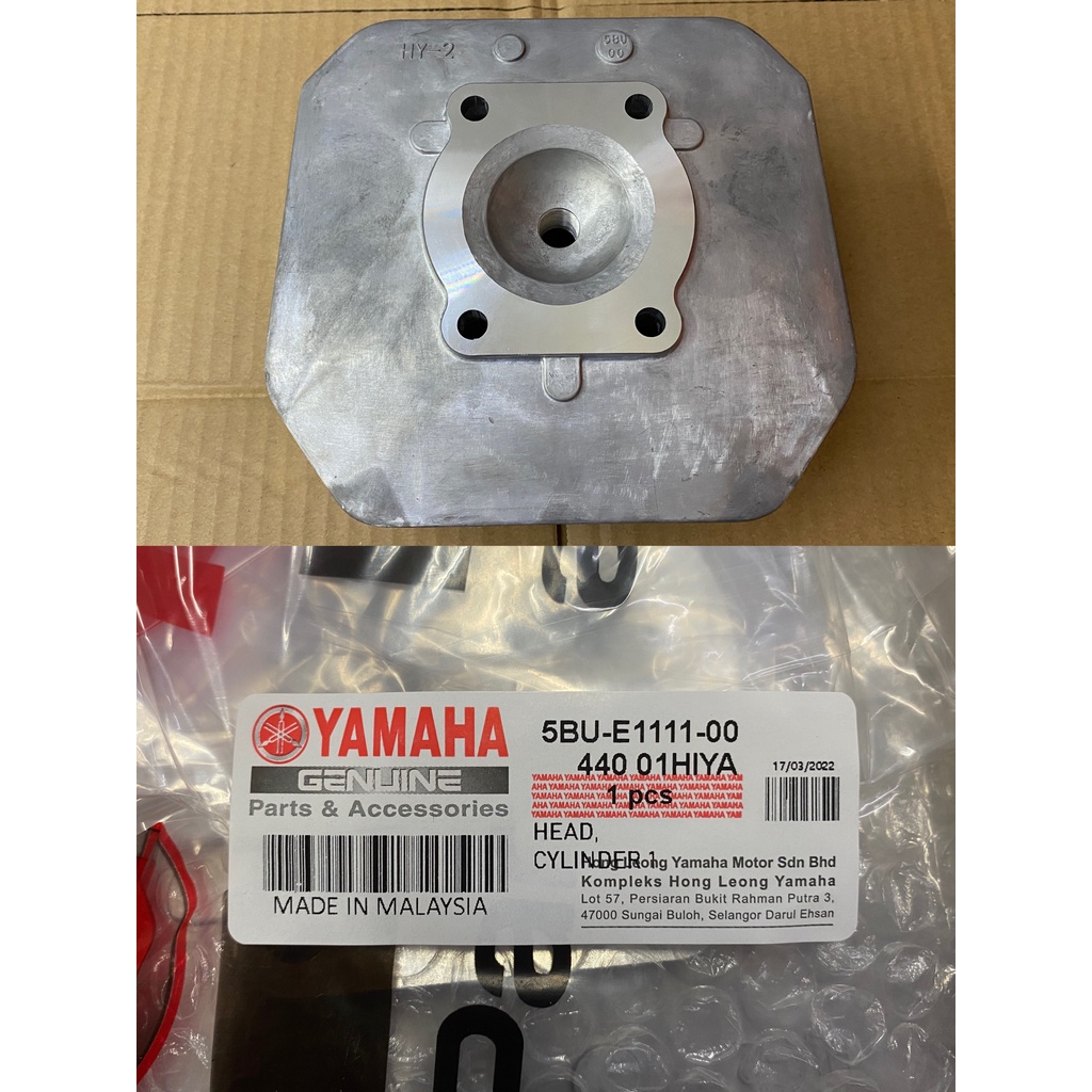 YAMAHA Y125 Y125Z Y125ZR 125ZR HEAD 100% ORIGINAL CYLINDER THAI HLY 125Z 125ZR | Shopee Malaysia