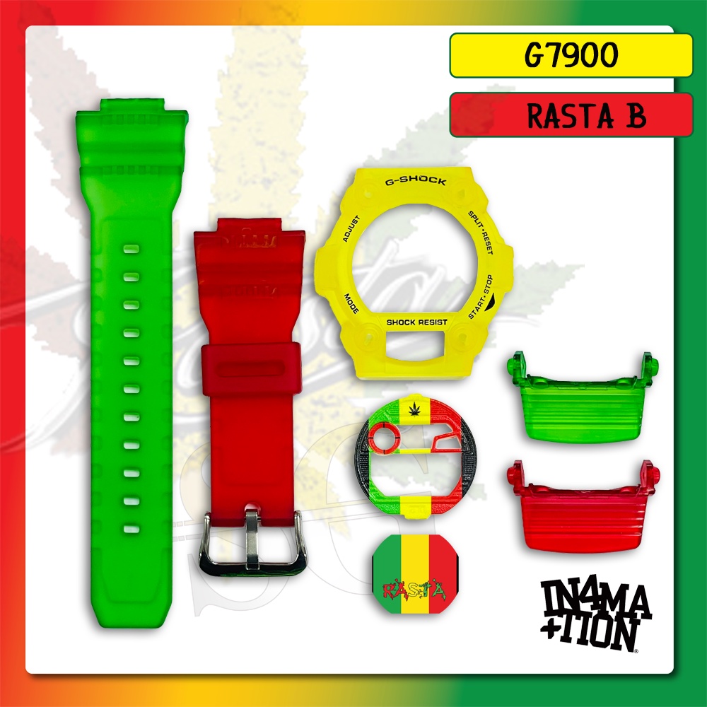 (NO TERM COD) BNB G7900 MAT MOTO JELLY MATTE RASTA | Shopee Malaysia