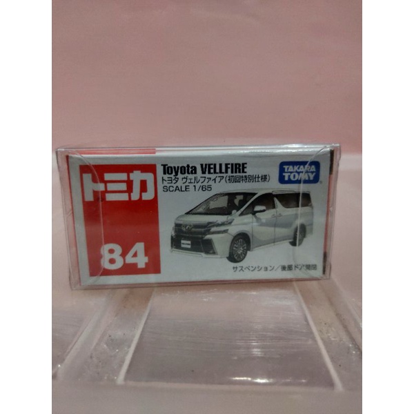 No.84 Tomica Toyota Vellfire (First edition Special Specification ...
