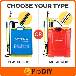 PRODIY 20 Litre Knapsack Sprayer Pam Racun Manual Pum Racun Pump Racun ...
