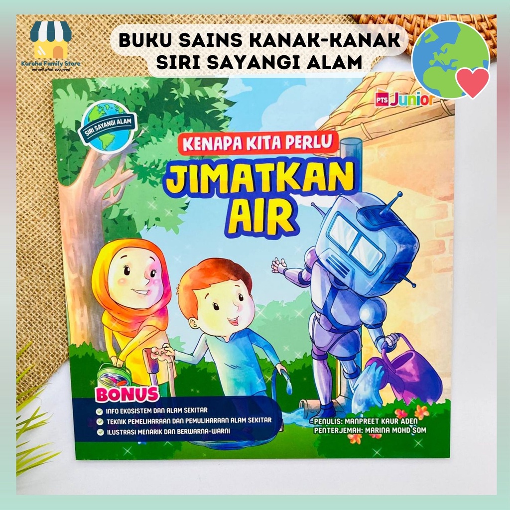 Buku Cerita Siri Sayangi Alam: Kenapa Kita Perlu Jimatkan Air Komik ...
