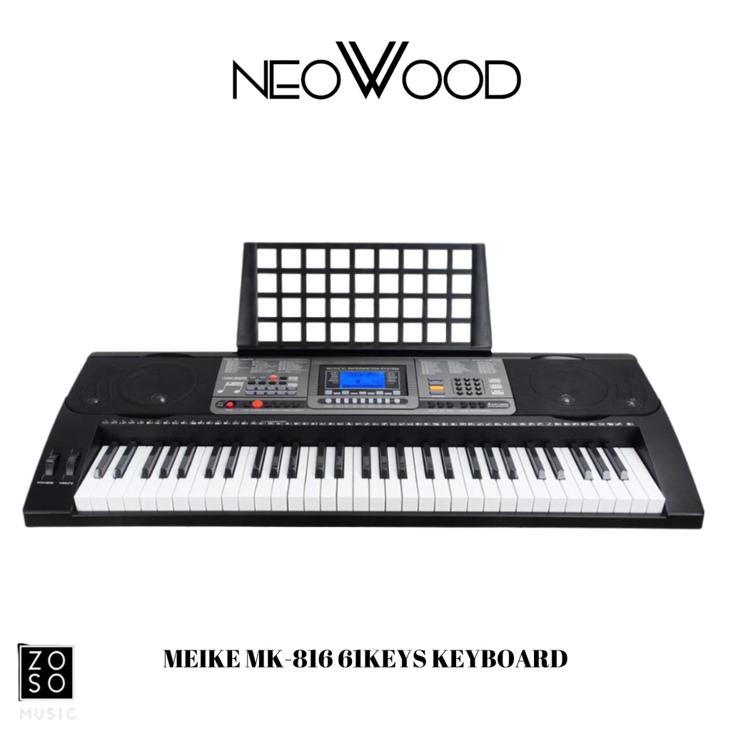 MEIKE MK-816 61KEYS KEYBOARD | Shopee Malaysia