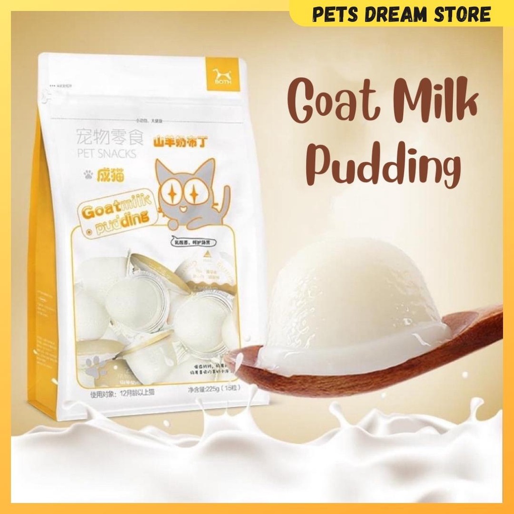 NEW Pudding Fresh Goat Milk Jelly Hamster/Dog/Cat Pudding Dog treat Cat ...