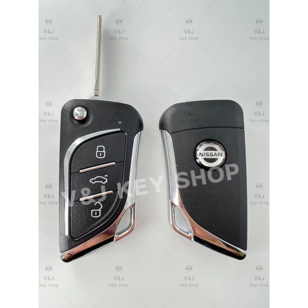 Nissan Almera Grand Livina Flip Key Remote Control | Shopee Malaysia