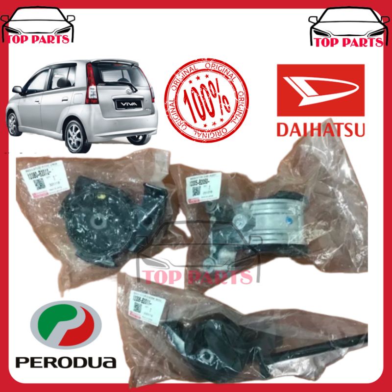💯% ORIGINAL ENGINE MOUNTING SET PERODUA VIVA 660 850 1.0 | Shopee Malaysia