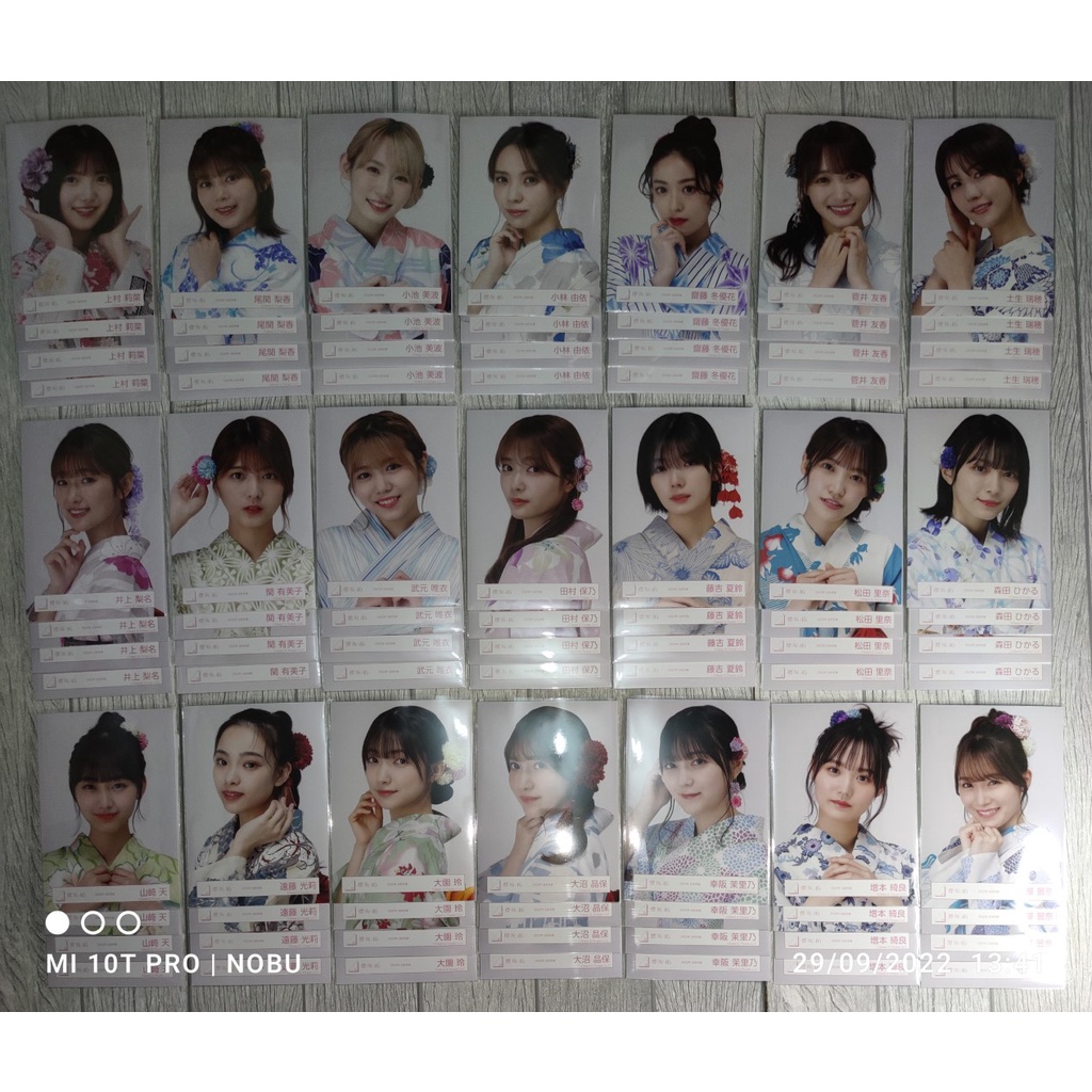 Sakurazaka46 Yukata 2022 Photopack Set | Shopee Malaysia