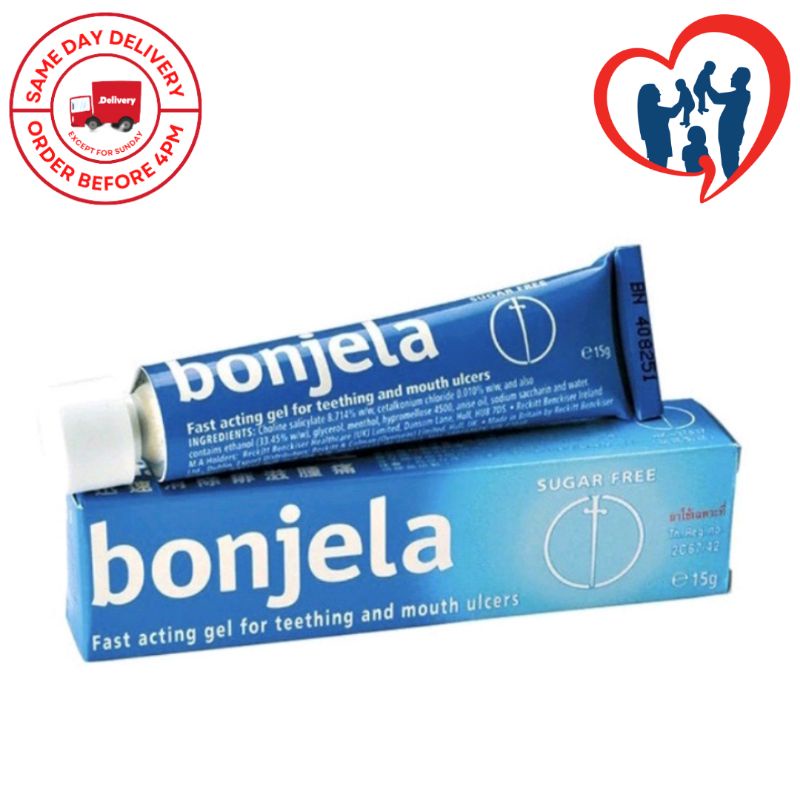 Bonjela Gel 15g - Mouth Ulcer & Teething | Shopee Malaysia