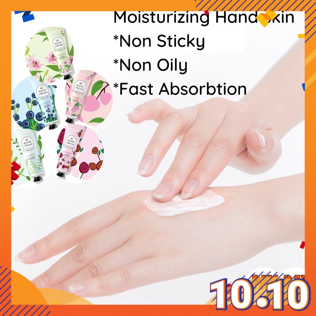 Luofmiss Plant Natural Extract Hand Cream 30g Krim Tangan Moisturizing ...