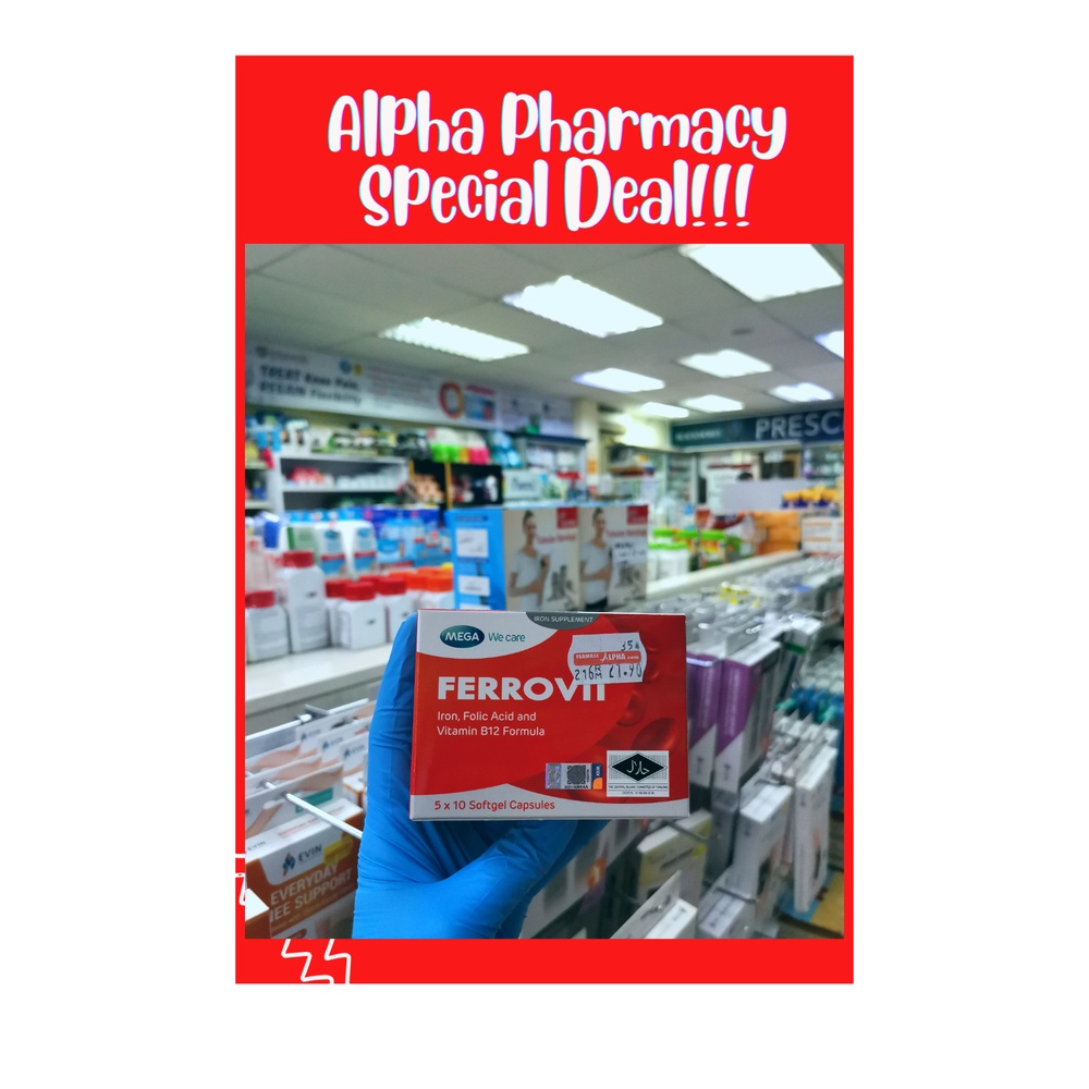 BIO-LIFE Mega FerroVit Iron 50s [READY STOCK] | Shopee Malaysia