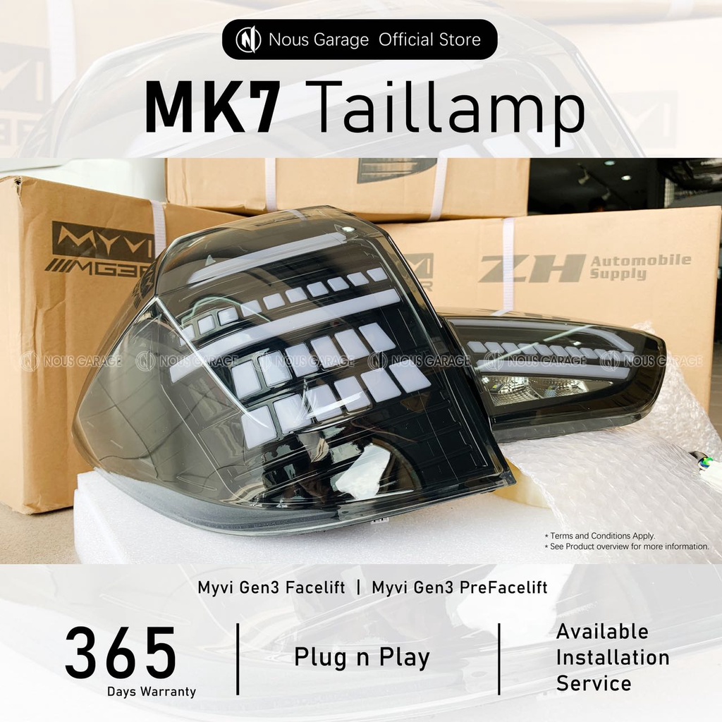MYVI 2018-2022 MK7 Rear Tail Lamp LED READY STOCK | Shopee Malaysia