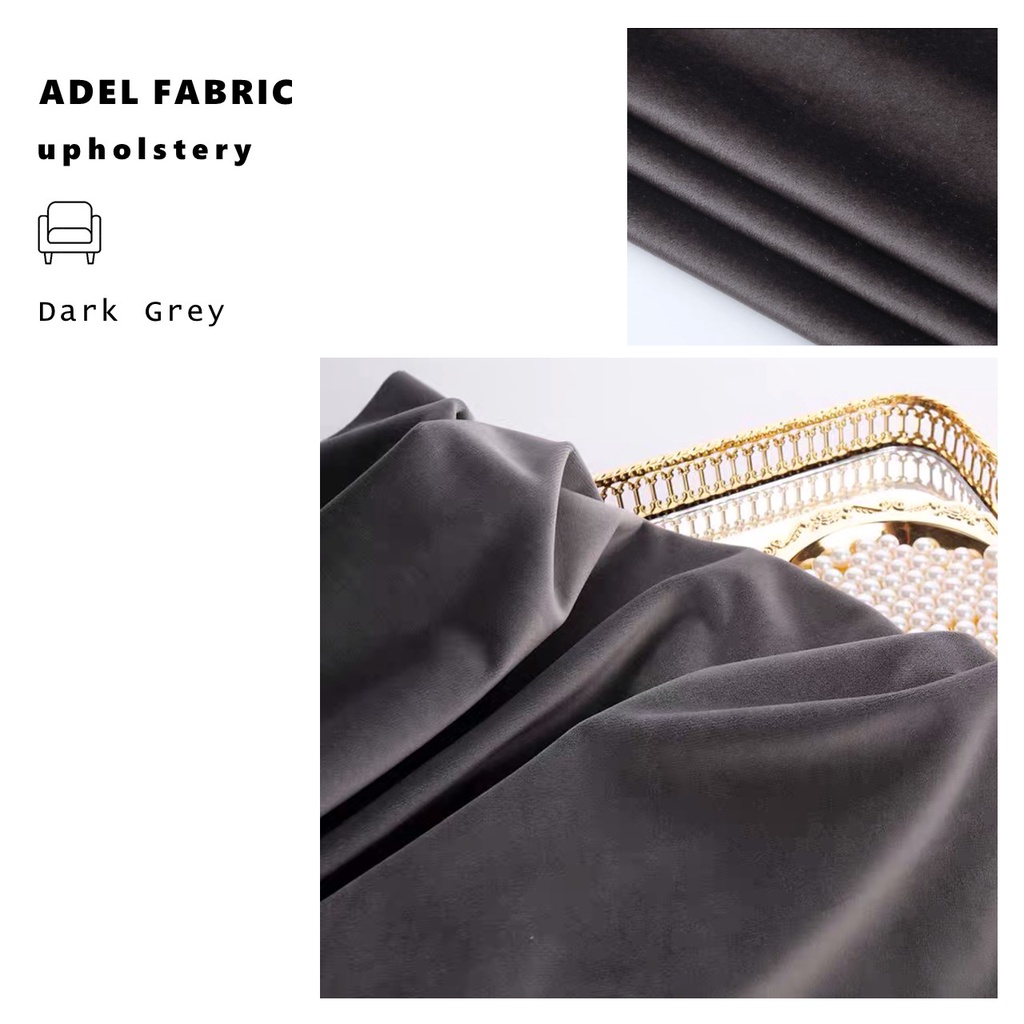 VELVET FABRIC (by Meter) 60" Kain Baldu Tebal Potong Meter | Shopee ...