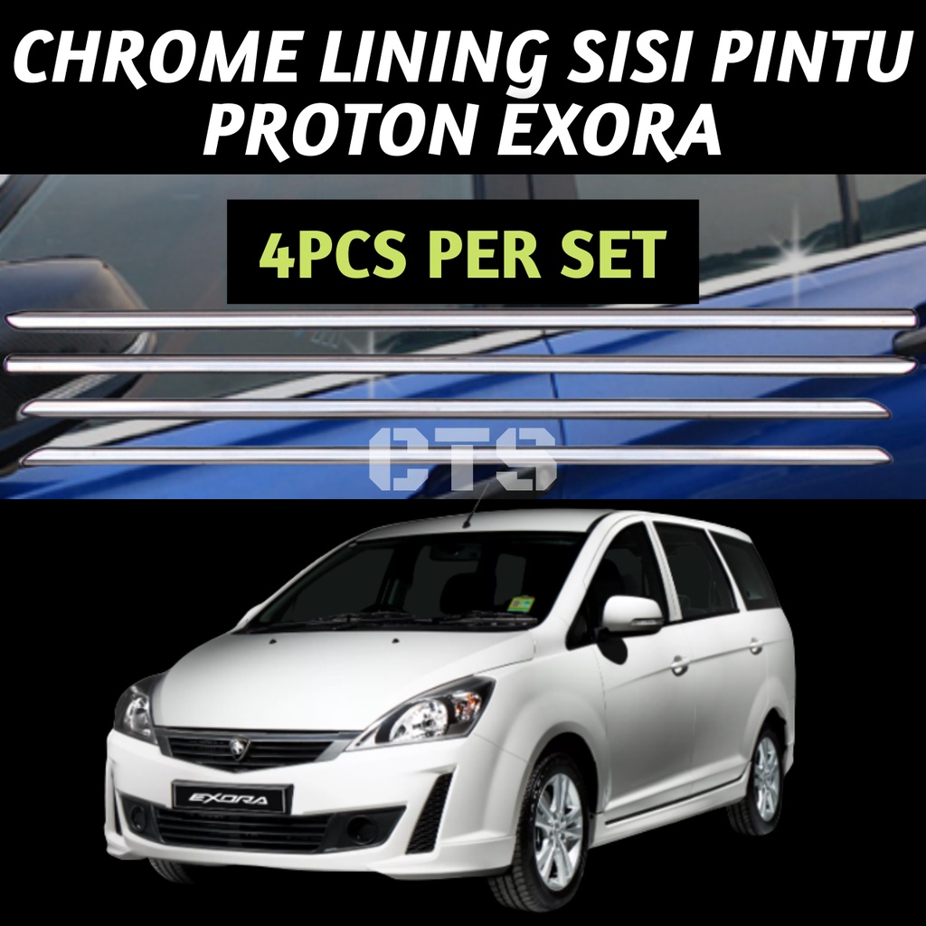 Window Chrome Lining Proton Exora / Door Belt Moulding Proton Exora ...