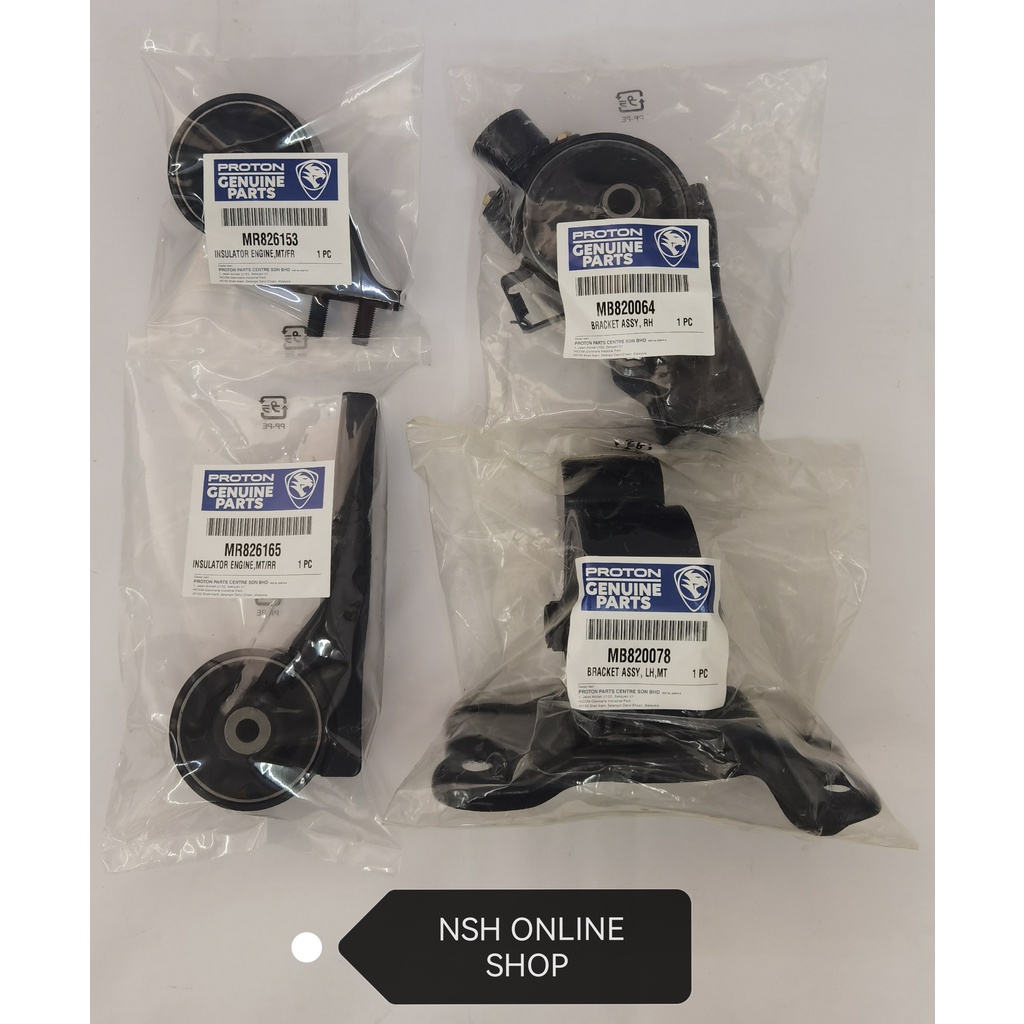 Engine Mounting Set (OEM) for Proton Saga BLM 1.6 (Auto & Manual) 1 Set ...