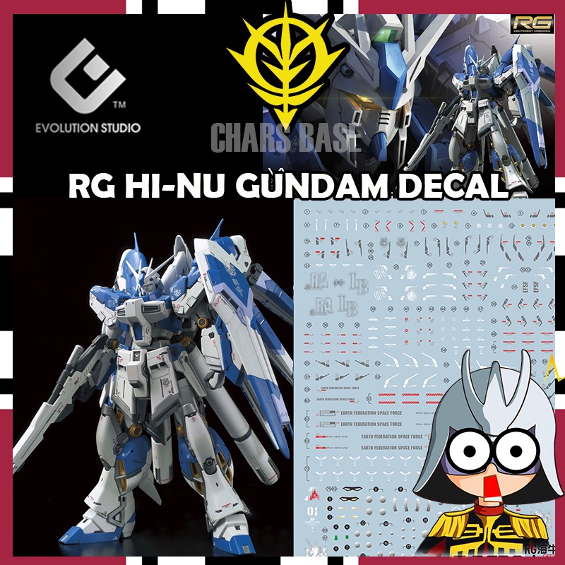 EVO DECAL RG RX-93-V2 HI NU HI-V DECAL | Shopee Malaysia