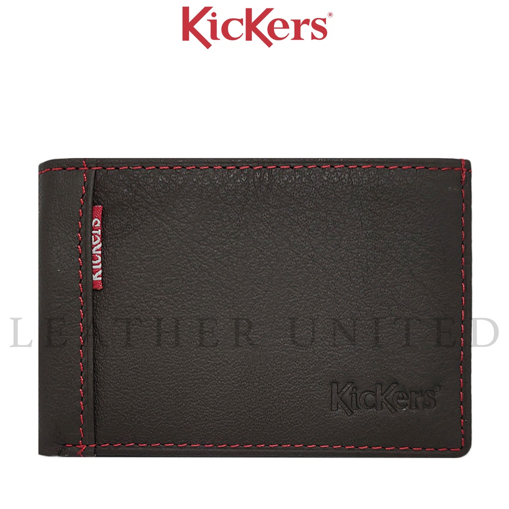 Kickers Iconic Stamp Logo Genuine Leather Mini Wallet #KIC88493B ...