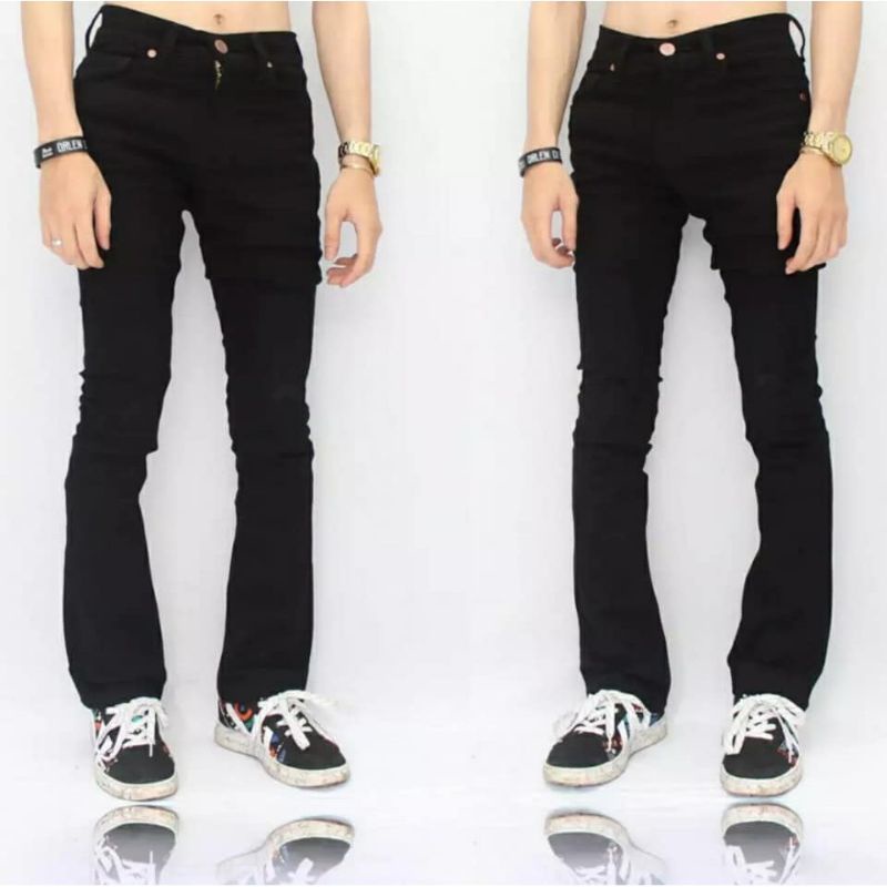 Men's Cutbray Long Pants BooCut Pants Cutbray Jeans Long Jeans | Shopee ...