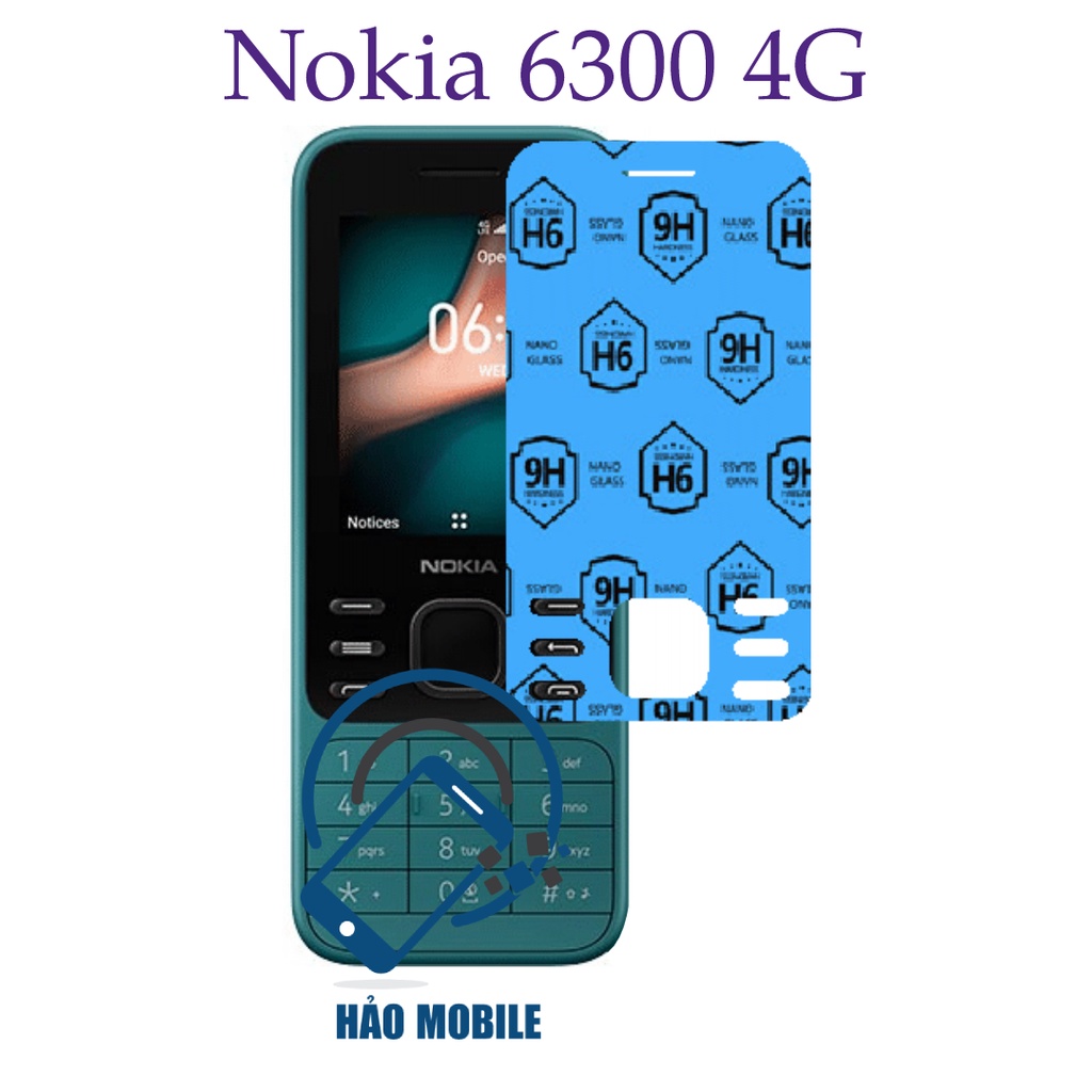 9h nano Flexible Strength Stickers For Nokia 6300 4G | Shopee Malaysia