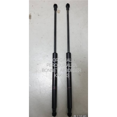 1pair ORIGINAL PERODUA ALZA 2009-2017 REAR BONNET ABSORBER BONNET ...