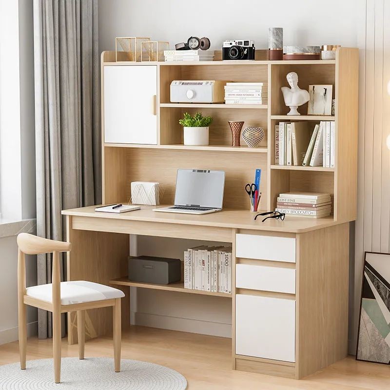 Ready Stock Computer Study Table With Cabinet With Drawer Meja belajar ...