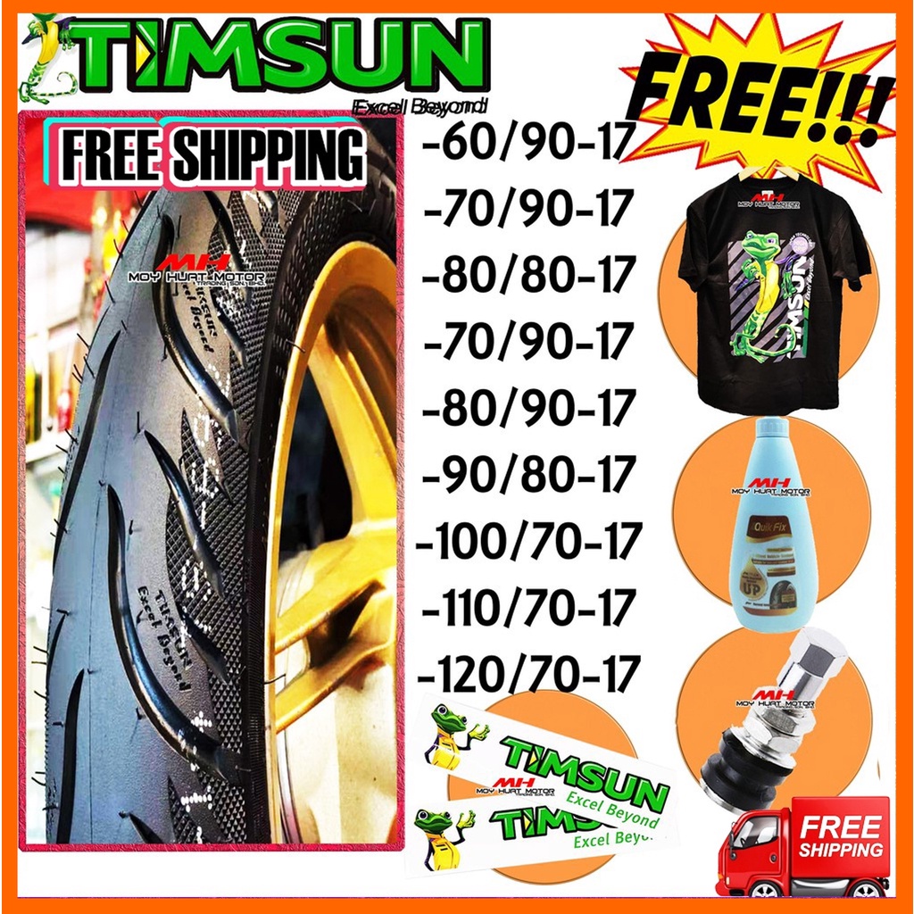 🔥FREE SHIPPING🔥TIMSUN TAYAR TS692 SP ALL SIZE 60/90-17 70/80-17 80/80 ...