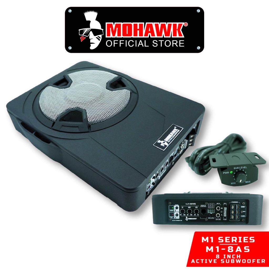 MOHAWK M1-SERIES 8 INCH ACTIVE SUBWOOFER - M1-8AS | Shopee Malaysia