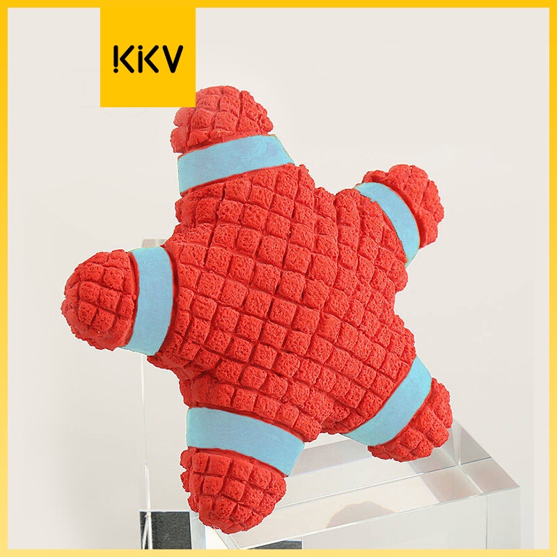 KKV X EETOYS Dog Chew Toys Puppy Stress Relief Artifact Starfish ...