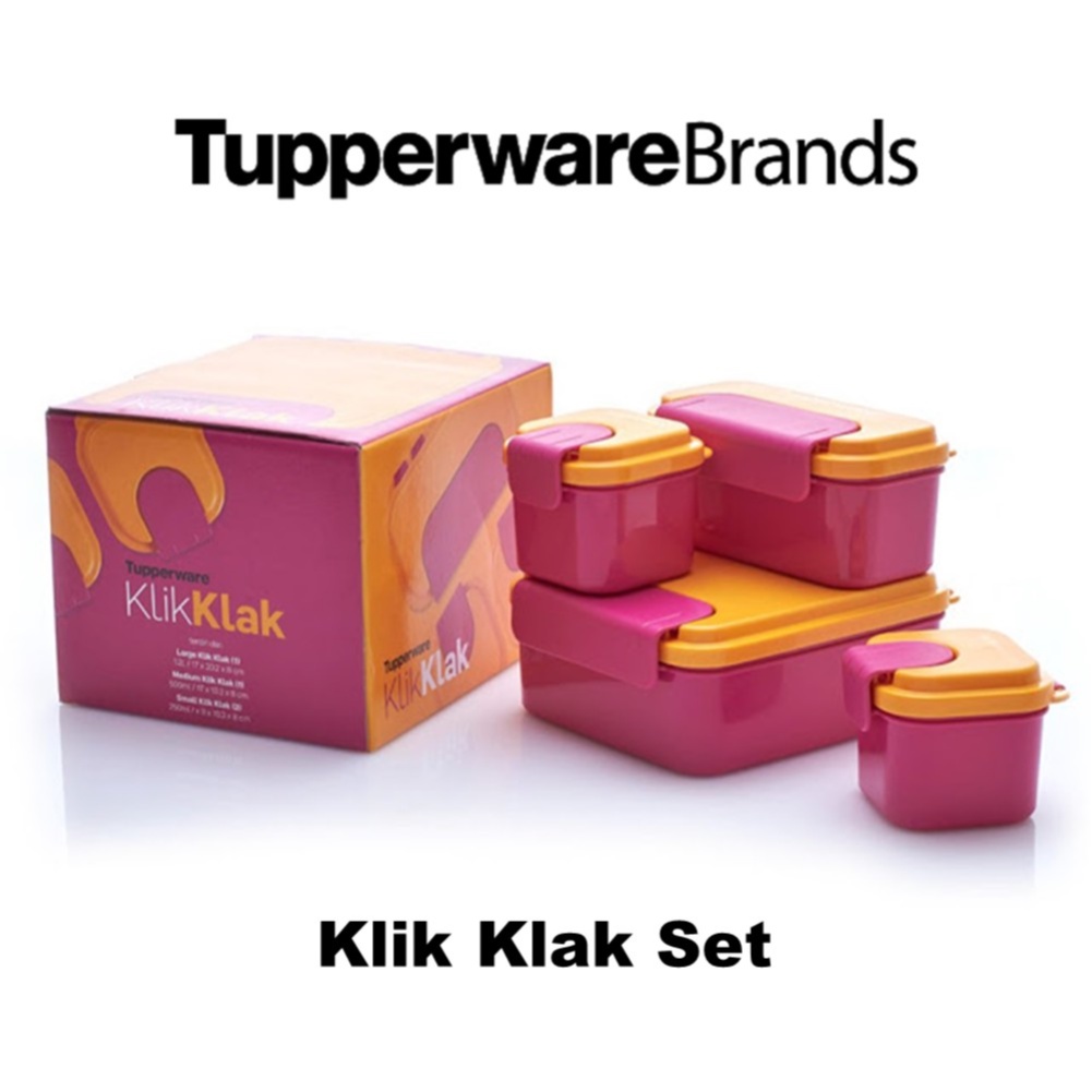 Tupperware Klik Klak Set | Shopee Malaysia