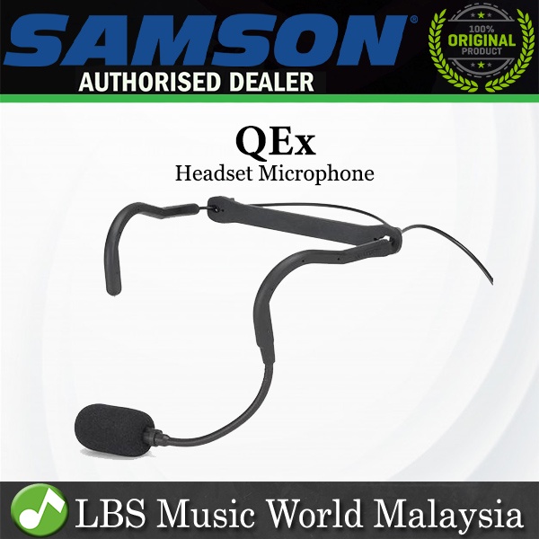 Samson QEx Fitness Headset Microphone (QE x) | Shopee Malaysia