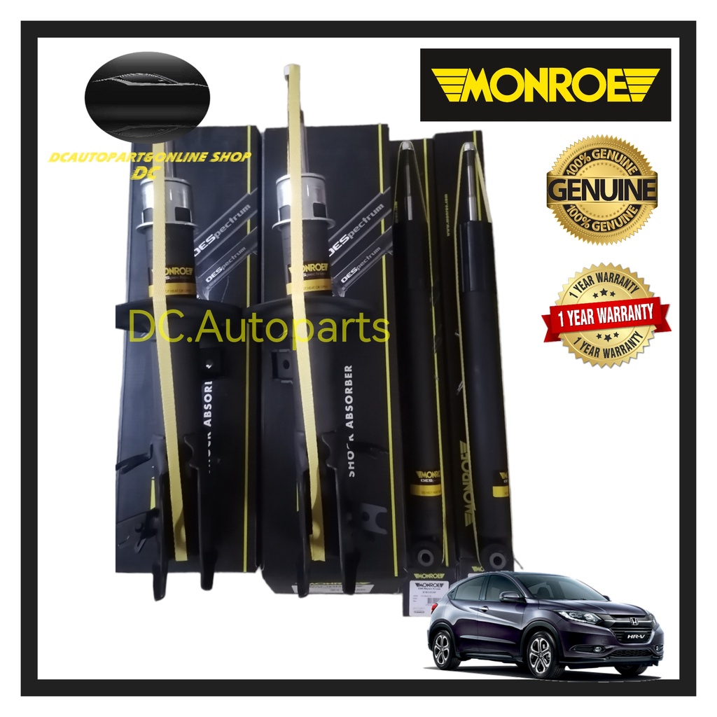 MONROE OESPECTRUM SHOCK HONDA HRV 1.5 1.8 T7A 2014-2022 FRONT / REAR ...