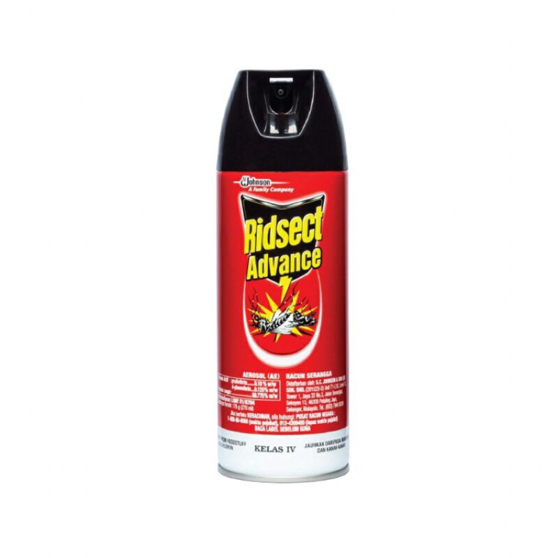 Ridsect Mosquito Spray Advance Aerosol / Penyembur Nyamuk 270ml (1btl ...