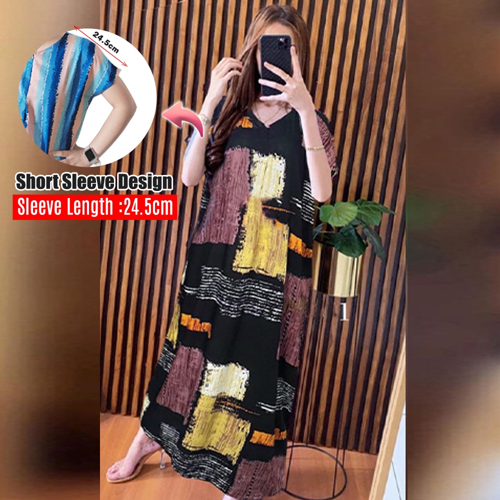 MIKAZE - ELLA Women Night Dress Baju Tidur Wanita Pajamas Dress ...