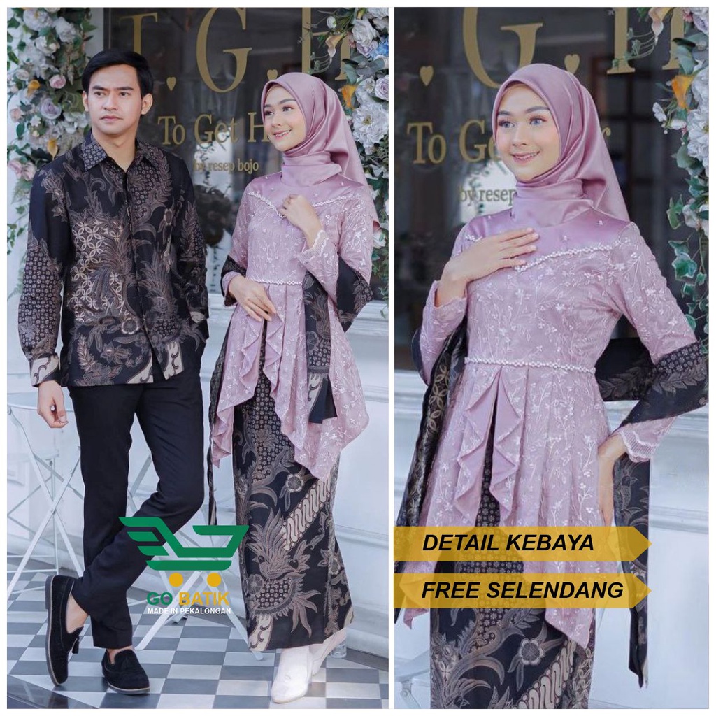 Batik Couple Kebaya Modern Kebaya Kebaya Graduation Kebaya Couple ...