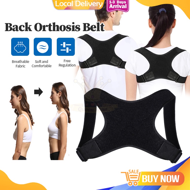 Back Support Back Shoulder Invisible Posture Corrector Fracture ...