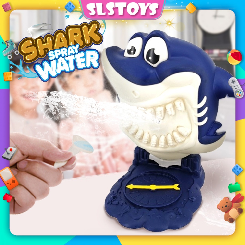 Shark Spray Game Water Board Game Family Fun Multiplayer Toys Boy Girl ...