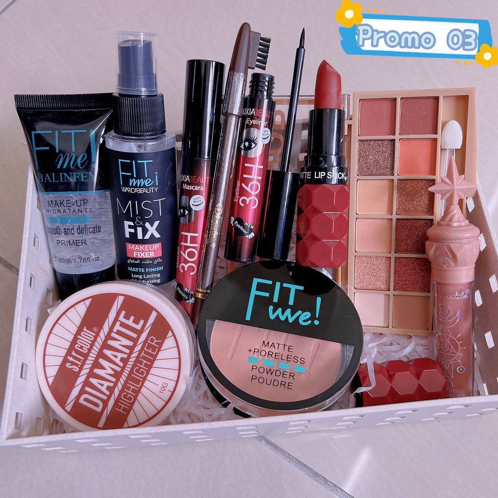 💥SET MEKAP BAJET SUPER PROMO💥 | Shopee Malaysia