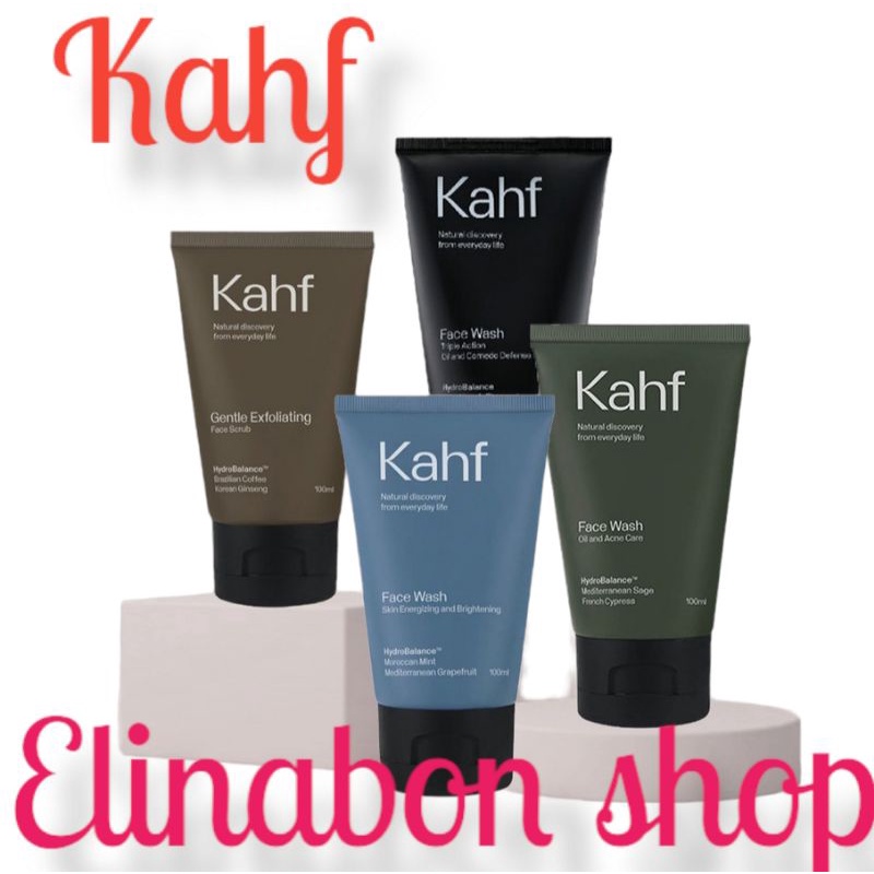 Kahf Facial Wash 100ml/men's Facial Soap | Shopee Malaysia