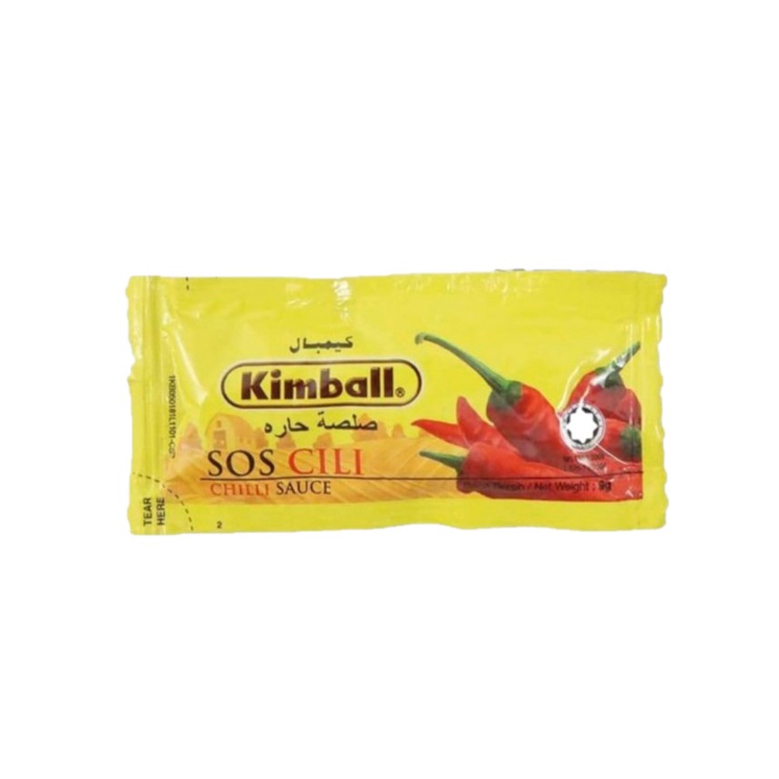 SOS CILI PAKET KECIL / CHILLI SAUCE IN SMALL PACKET(TRAVEL PACK ...