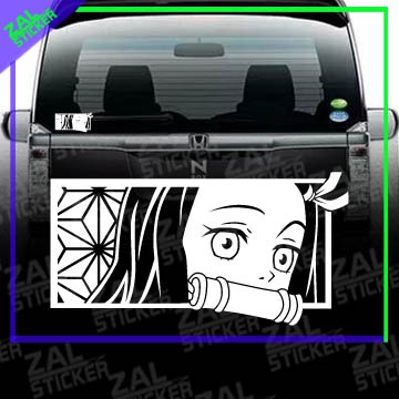 * Car Sticker NEZUKO DEMON SLAYER MYVI AXIA ALZA BEZZA EXORA PERSONA ...
