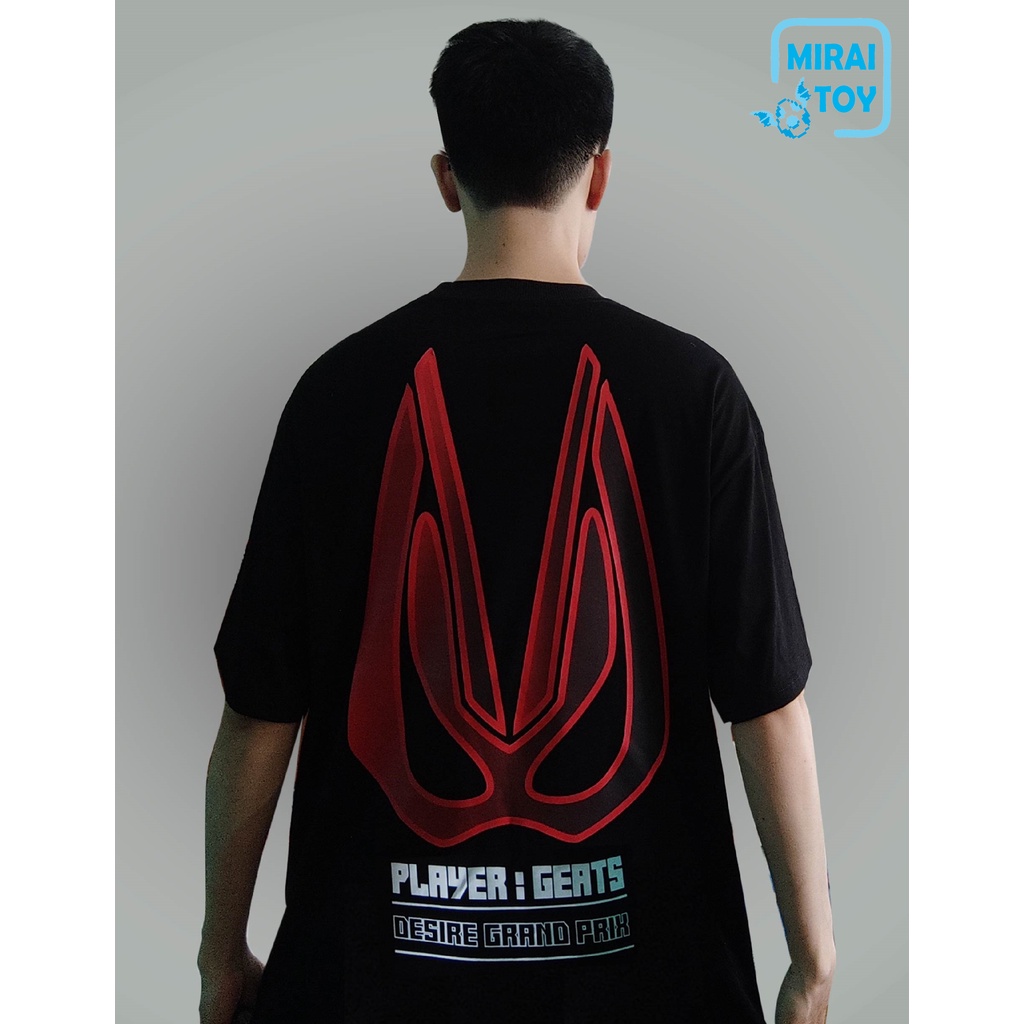 Kamen Rider Geats Unisex T-shirt - Wide Form Miss Sleeve - 100% Cotton ...