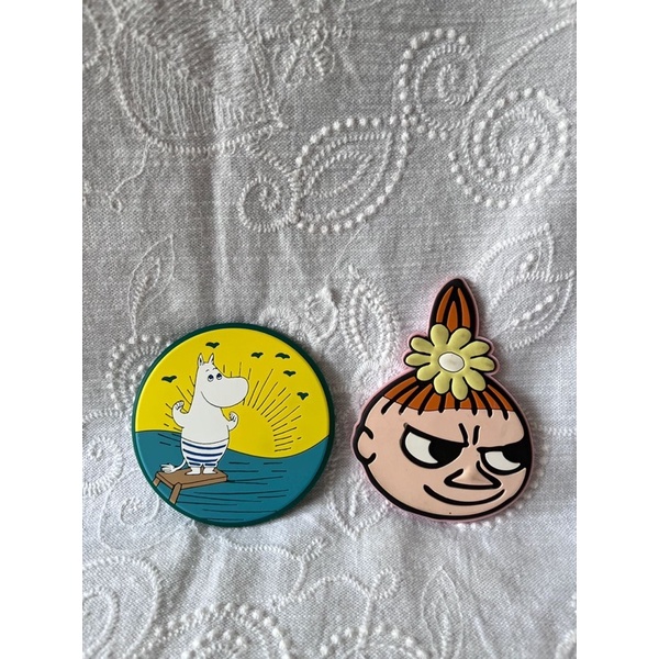 2pcs Moomin characters mirror & bandai Moomin characters coaster cute ...