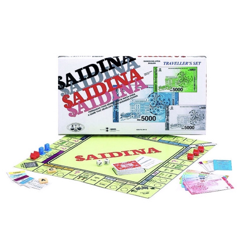 SPM Saidina Traveller (SPM78) Board Game / Permainan Papan Saidina SPM ...