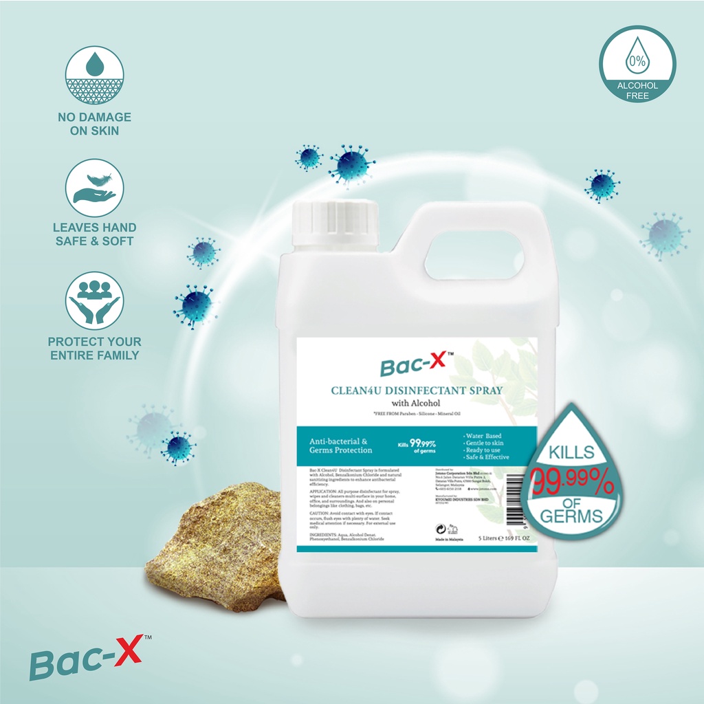 Clean4u Disinfectant Spray 5L | Shopee Malaysia